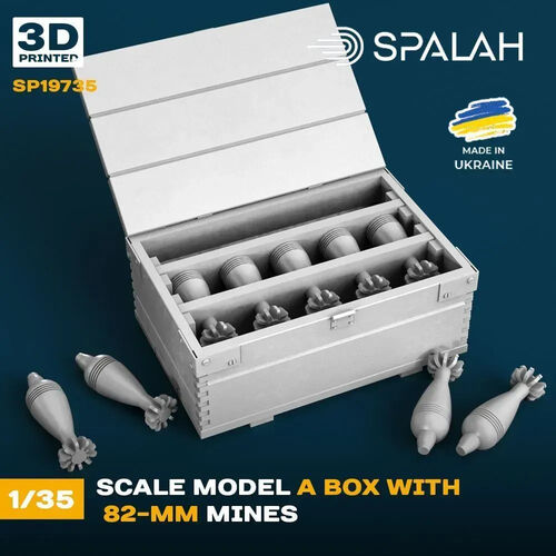Spalah 19735 A Box With 82mm Mines