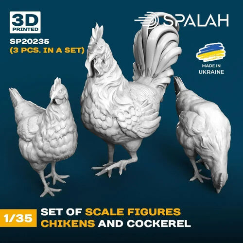 Spalah 20235 Chickens And Cockerel