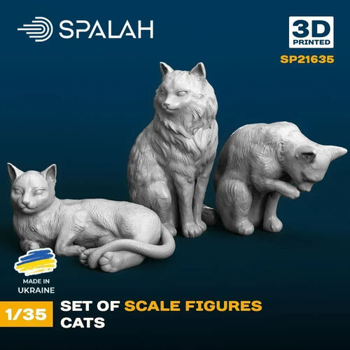 Spalah 21635 Cats (3pcs)