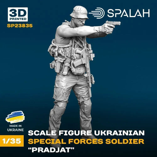 Spalah 23835 Ukrainian Special Forces Soldier 'Pradjat'