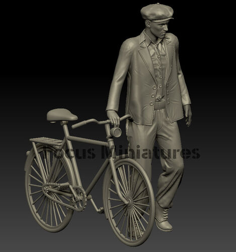 FOCUS MINIATURES 4837 Cyclist Set 1