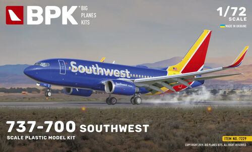 Big Planes Kits 7229 737-700 Southwest
