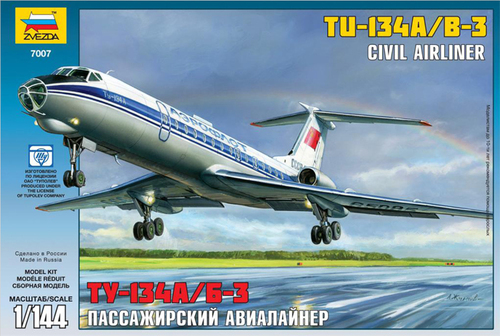 Zvezda 7007 Tupolev Tu-134B
