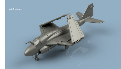 L'Arsenal 2.0 3D100171 Grumann A-6 E Intruder - folded wings (1 plane)