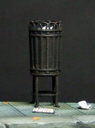 VG DioModels 64076 Trash Bin
