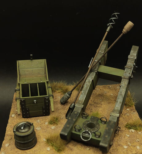 VG DioModels 64087 Section of Artillery Piece (Napoleonic Wars)