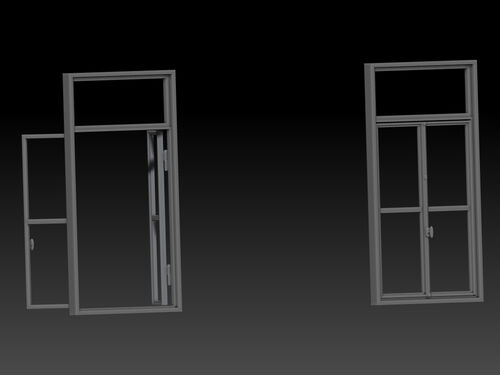 VG DioModels 64102 Set of Functional Window (60 x 30 mm)