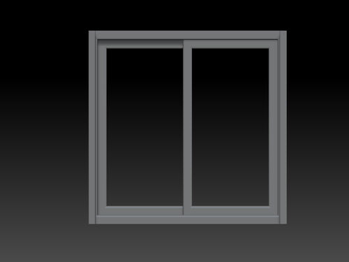 VG DioModels 64106 Window without Shutter (34 x 33 mm)