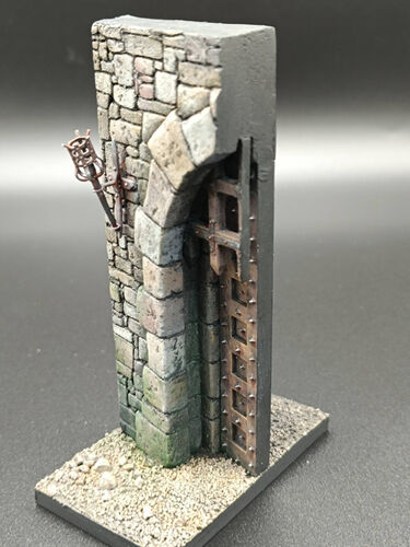 VG DioModels 64326 Medieval Entrance Base