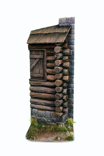 VG DioModels 64334 Log Cabin Base