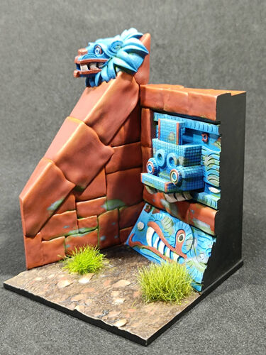 VG DioModels 64338 Quetzalcoatl Pyramid Section