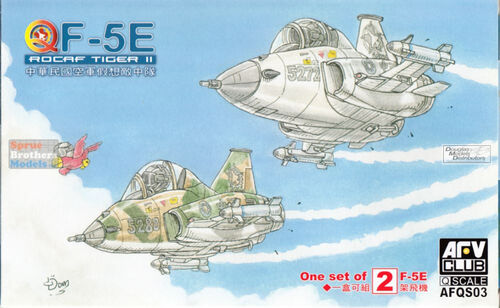 AFV Club AFVQS03 F-5E ROCAF Tiger II Egg Planes