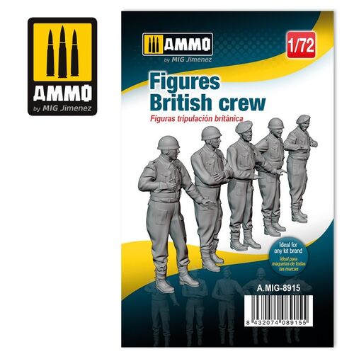 AMMO of Mig Jimenez 8915 Figures British crew