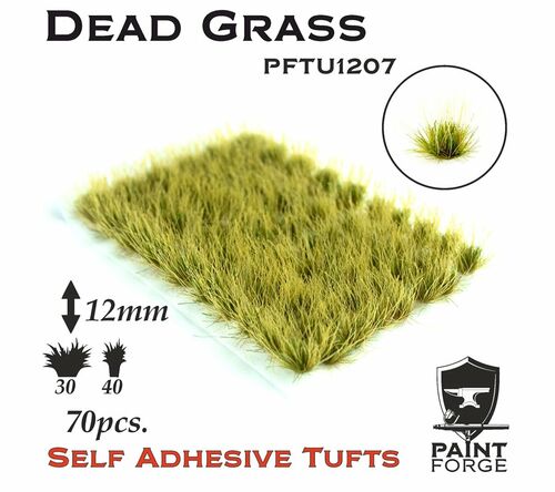 Paint Forge PFTU1207 Dead Grass Grass Tufts 12mm