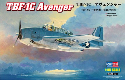Hobby Boss 80314 TBF-1C Avenger