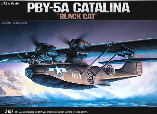 Academy 12487 PBY-5A Catalina [Black Cat]