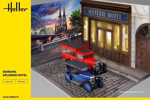 Heller 50330 Diorama Splendid Hotel