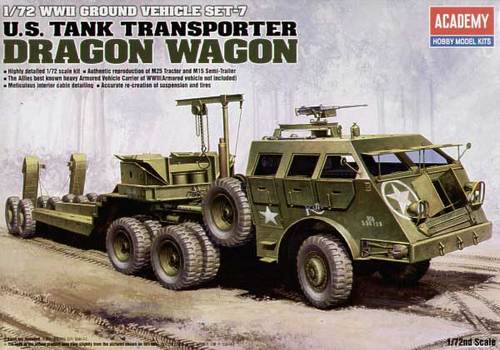 Academy 13409 U.S. Tank Transporter Dragon Wagon