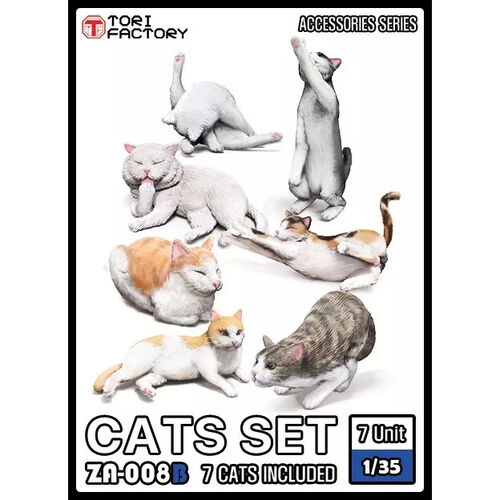 Tori Factory ZA-008B Cats Set (7 Cats)
