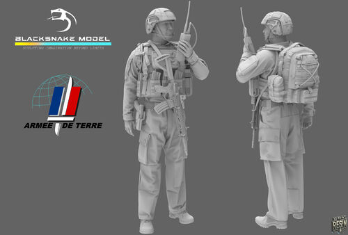 BlackSnake Model FR-09 French Soldier