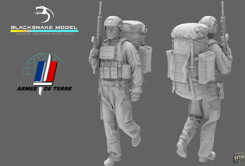 BlackSnake Model FR-11 French Soldier