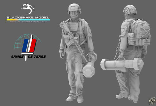 BlackSnake Model FR-14 French Soldier