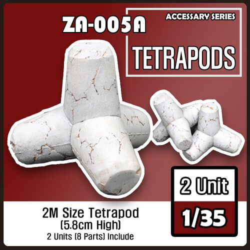 Tori Factory ZA-005A Tetrapods (2 Units)