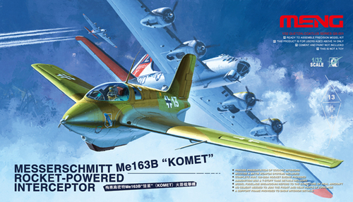 Meng Model QS001 Messerschmitt Me-163B "Komet"