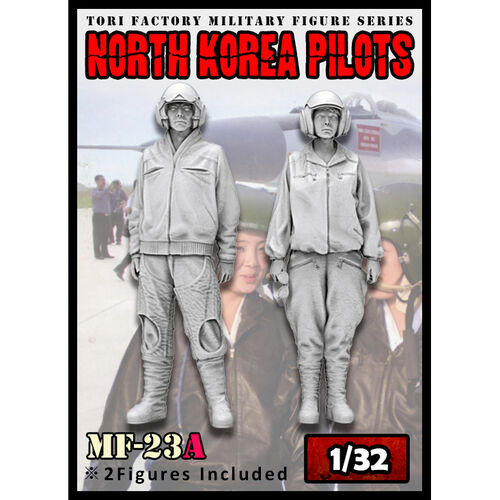 Tori Factory MF-23A North Korea Pilots Set (2 Figures)