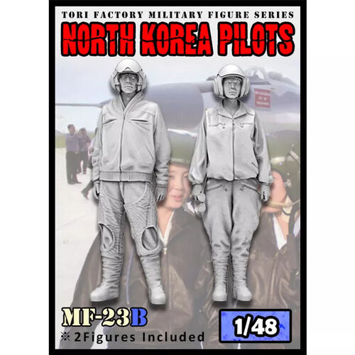 Tori Factory MF-23B North Korea Pilots Set (2 Figures)