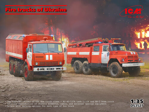 ICM DS3527 Fire Trucks Of Ukraine