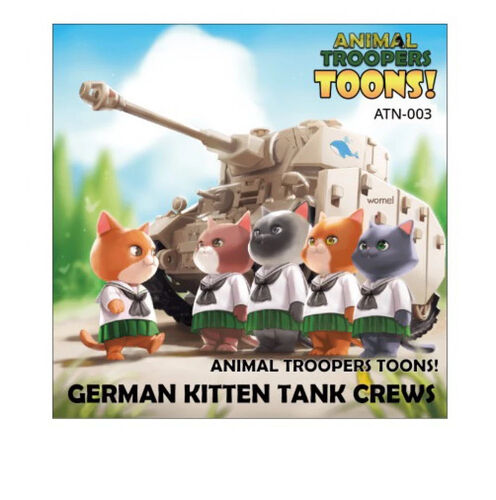 Tori Factory ATN-003 "TOONS!" Kitten Tank Team Set