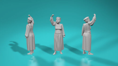 EMP3D 99209031-48 Kobieta / Niewiasta - Poza nr 2 (1 figurka)