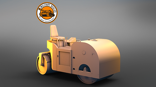 IDAP Technology PMI0702D Buffalo-Springfield VT-9 Road Roller