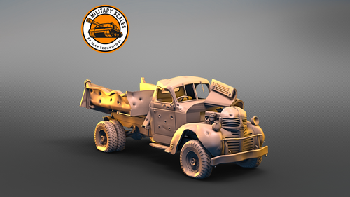 IDAP Technology PMI0673B Dodge D60S Tipper Destroyed