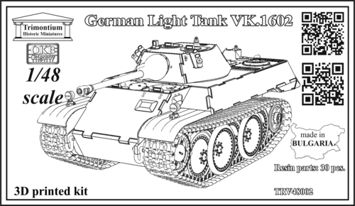 OKB Grigorov TRV48002 German Light Tank VK.1602