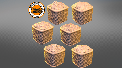 IDAP Technology PMI0661D Wicker Baskets #1