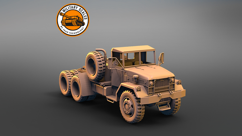 IDAP Technology PMI0660A M123 10-Ton 6x6 Semi-Tractor