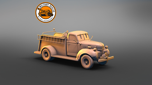 IDAP Technology PMI0633C Dodge Van Pelt Fire Truck v2