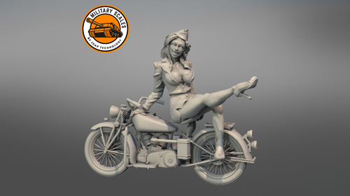 IDAP Technology PMI0582B Female Baseball Player On Indian 741 #2