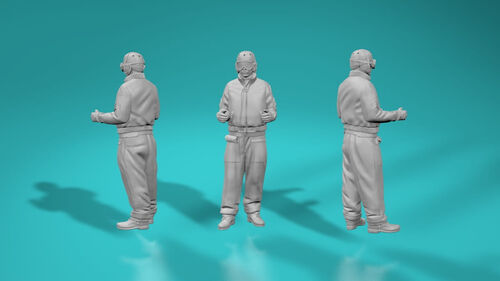 EMP3D 99201152-48 Amerykański czołgista 2WŚ - Wersja 2 (1 figurka)