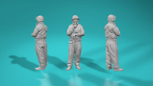 EMP3D 99201154-72 Amerykański czołgista 2WŚ - Wersja 4 (1 figurka)
