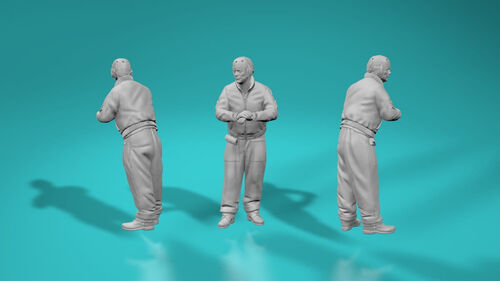 EMP3D 99201155-48 Amerykański czołgista 2WŚ - Wersja 5 (1 figurka)