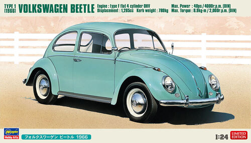 Hasegawa 20732 Volkswagen Beetle Type 1 (1966)