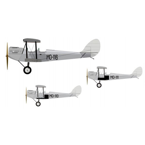 Omega Models 72439 de Havilland DH-60 X - Suomii Mo 110 / 111 and 116