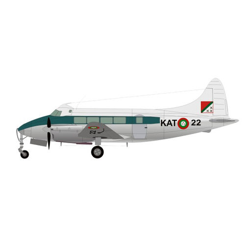 Omega Models 72496 de Havilland DH-104 Dove (Katanga)