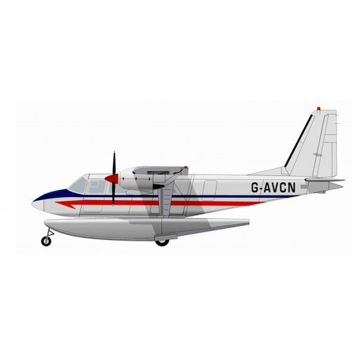 Omega Models 72362 PBN BN-2B-20 Islander with Floats (Great Britain)