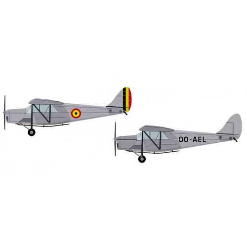 Omega Models 72373 de Havilland DH-80A Puss Moth (Belgium)