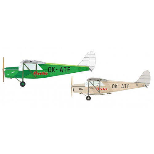 Omega Models 72381 de Havilland DH-80A Puss Moth Baťa (Czechoslovakia)