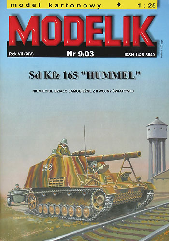 Modelik 09_03 SdKfz 165 HUMMEL